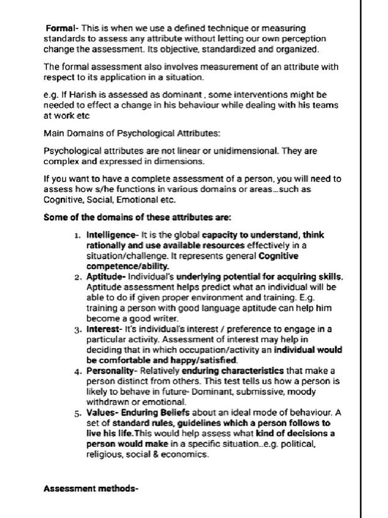 Chapter 1 Psychology | PDF