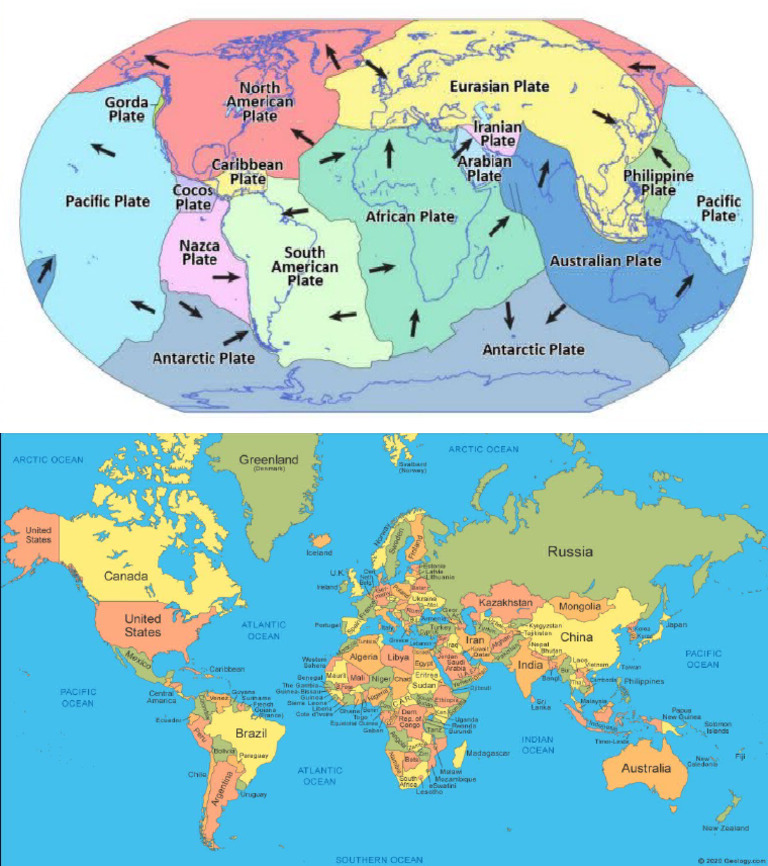 Tectonic Plates and Continents | PDF