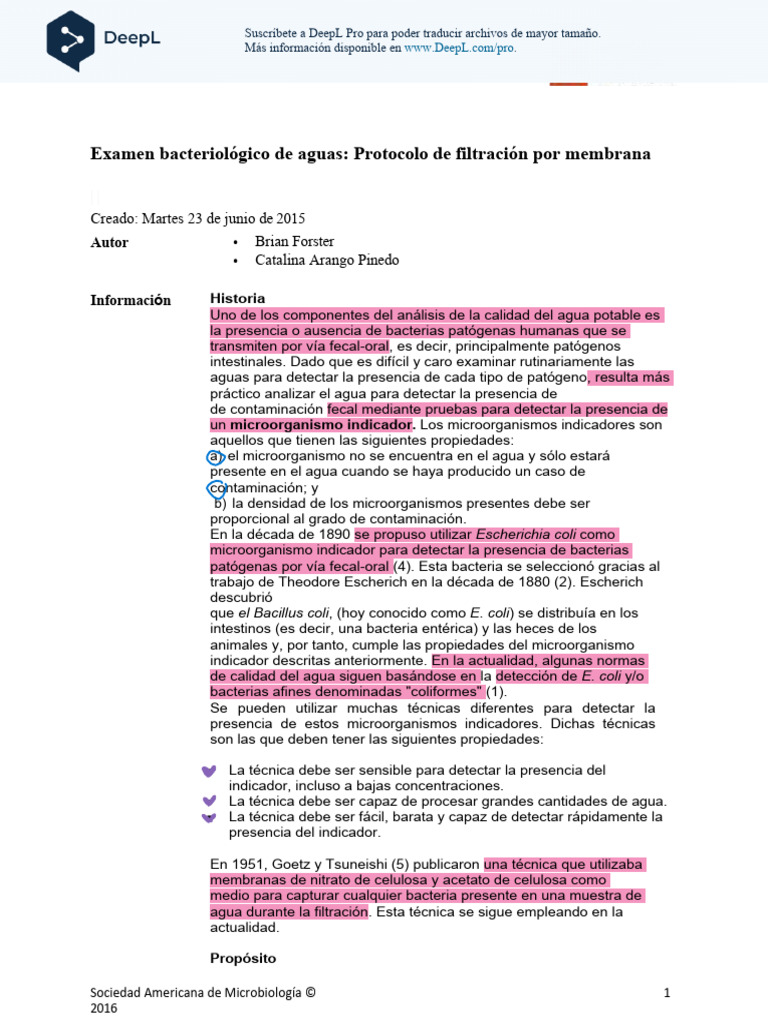 Bacteriological-Examination-of-Waters-Membrane-Filtration-Protocol Es ...