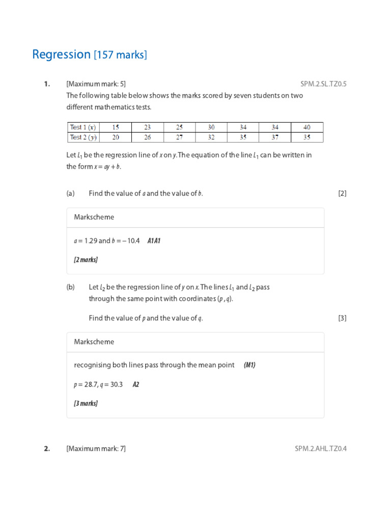 Regression MS | PDF | Regression Analysis | Sampling (Statistics)