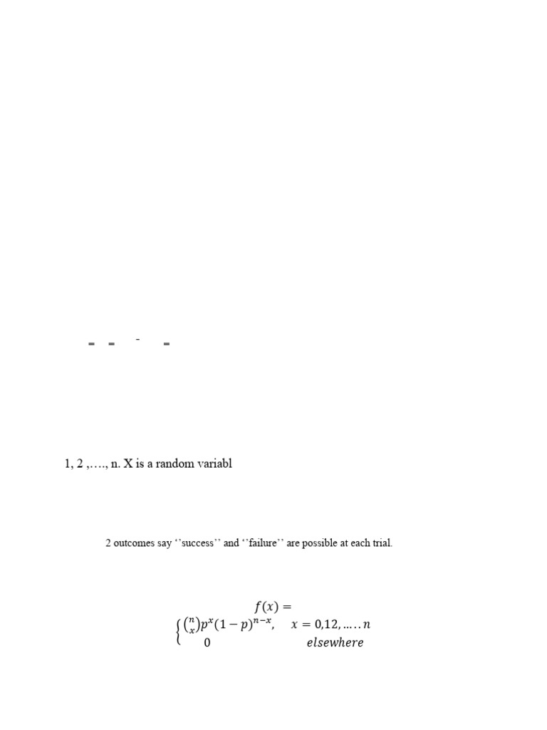 GEC410 Note4 Module1 | PDF | Probability Distribution | Variance