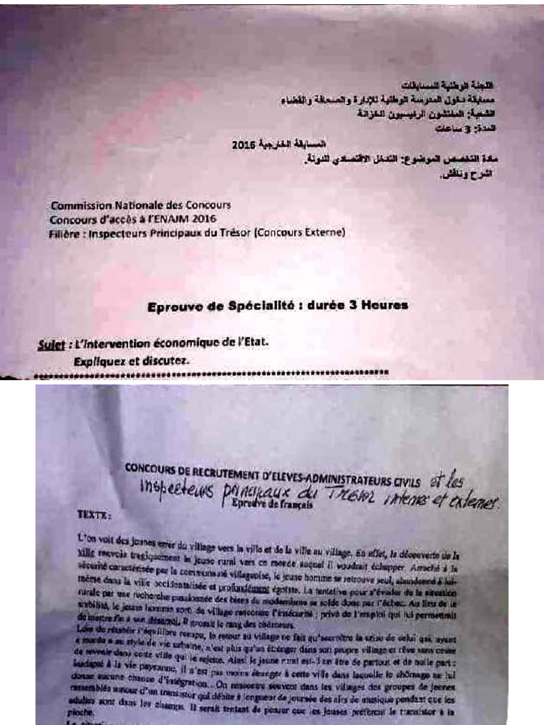 Concours ENA | PDF