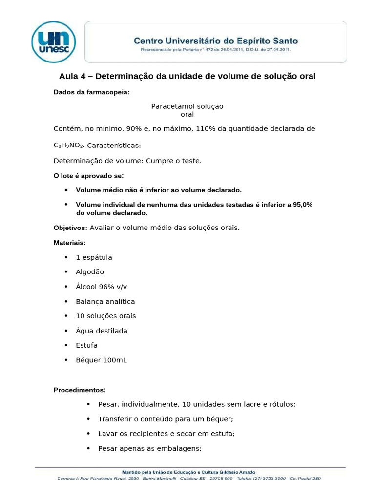 Roteiro de aula 4 | PDF