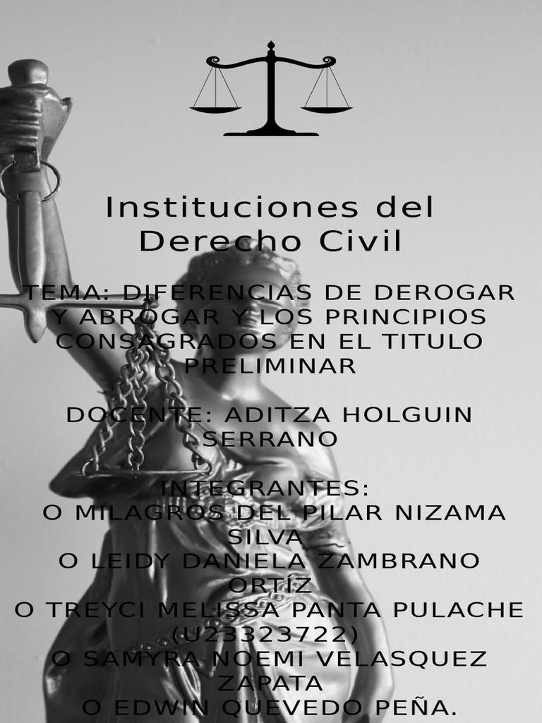 Diferencias entre Derogar y Abrogar | PDF | Juez | Justicia