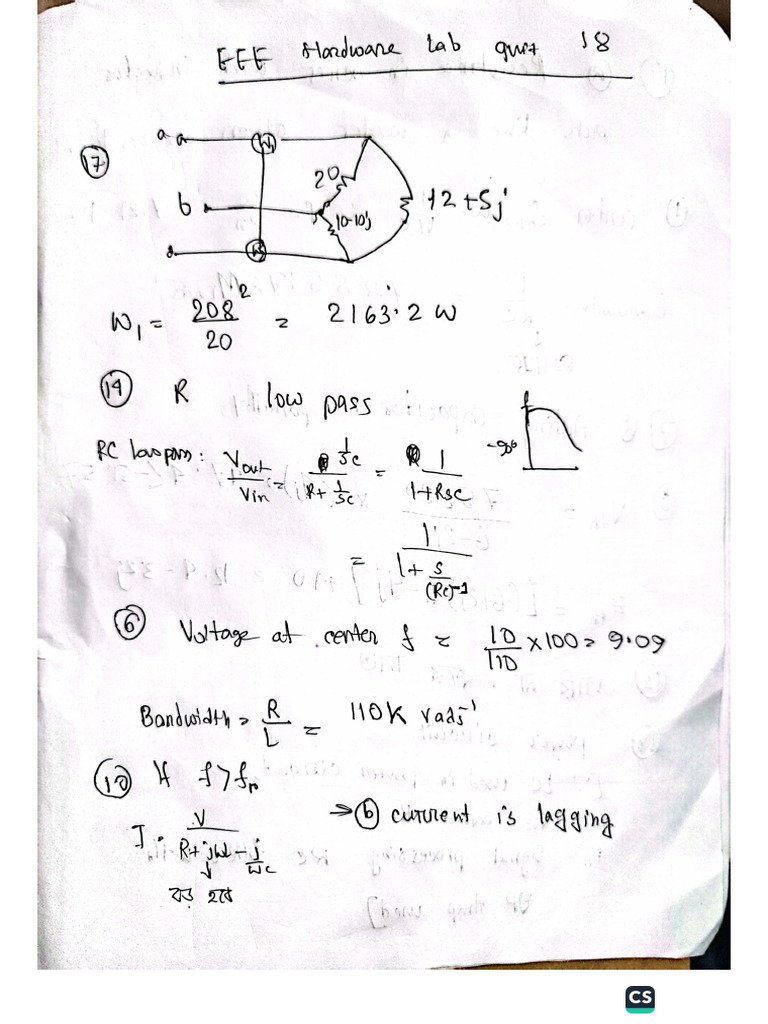EEE Hardware Quiz 2018 Solution | PDF