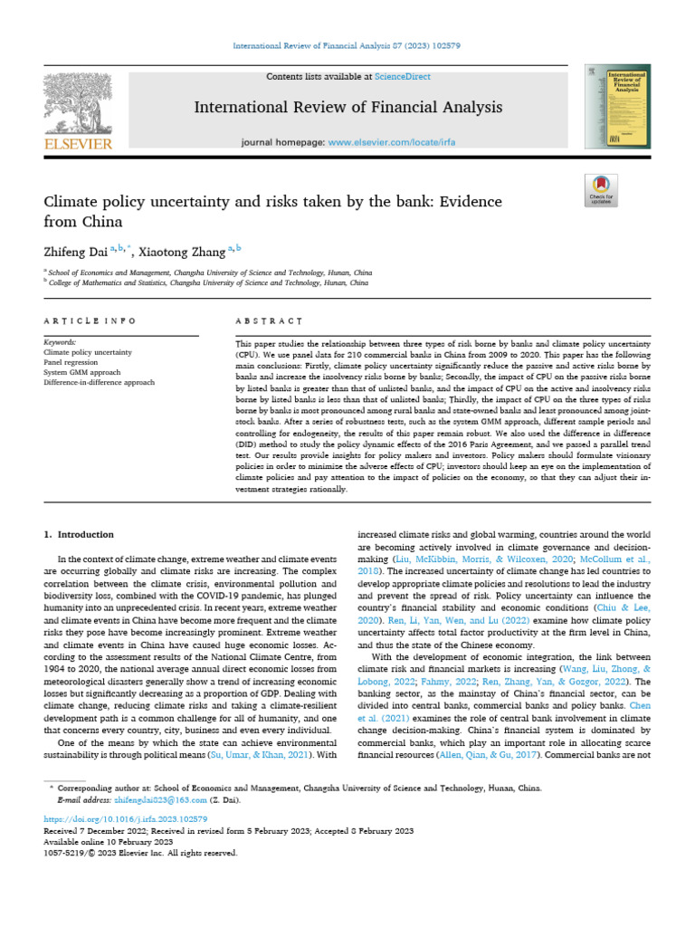 46-CLR | PDF | Risk | Economic Growth