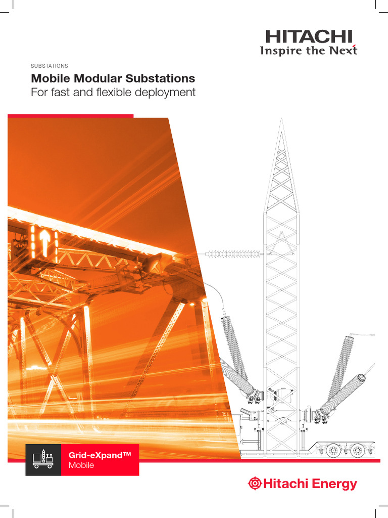 Grid-eXpand Mobile Modular Substation | PDF | Electrical Substation ...