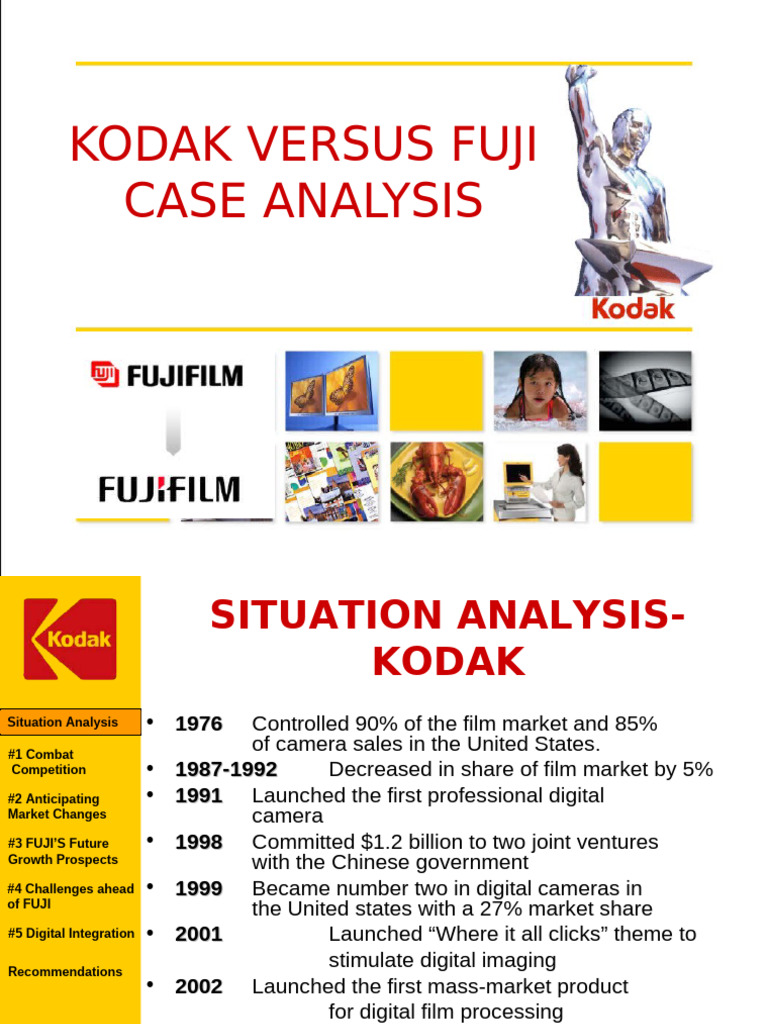 Kodak Vs Fuji | PDF | Fujifilm | Market (Economics)