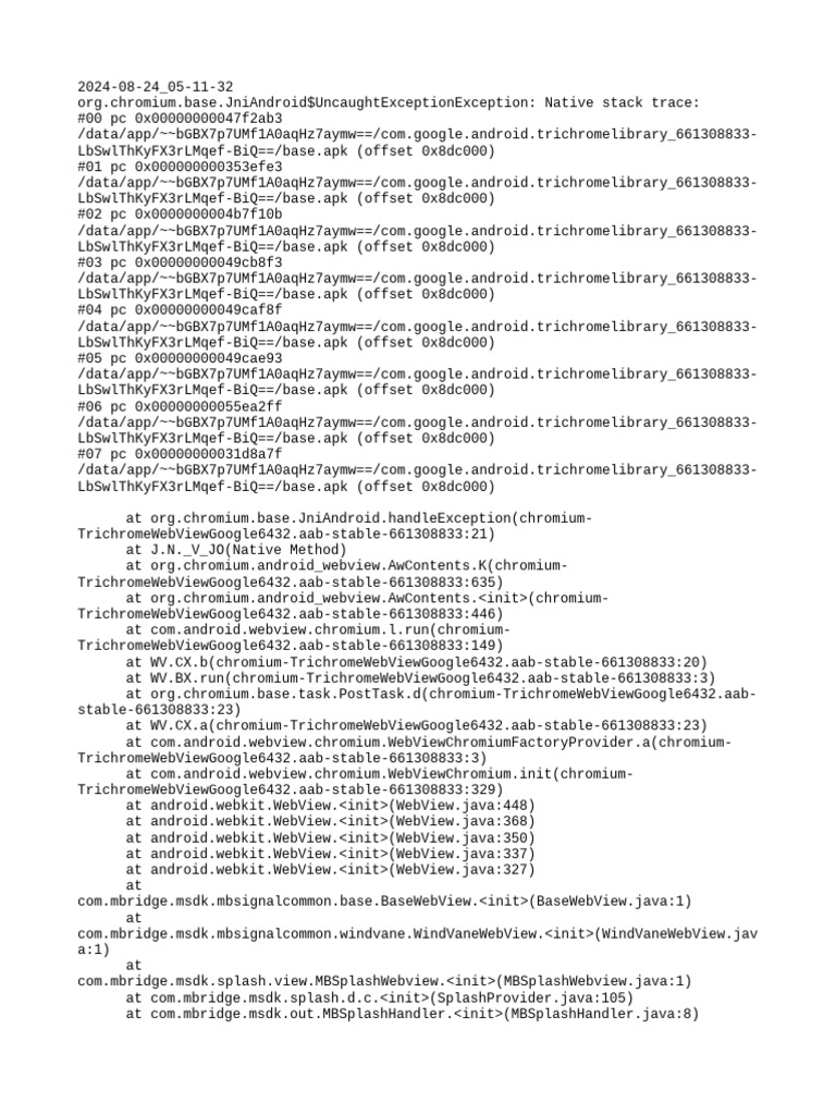 Hm Crashlog | PDF | Operating System Technology | Mobile Linux