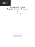 Effective Heads of Argument Guide | PDF | Precedent | Argument