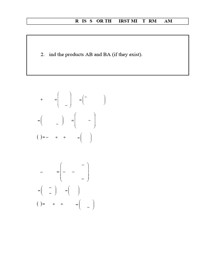 1 Midterm Tasks 241105 211931 | PDF | Mathematics | Mathematical Analysis