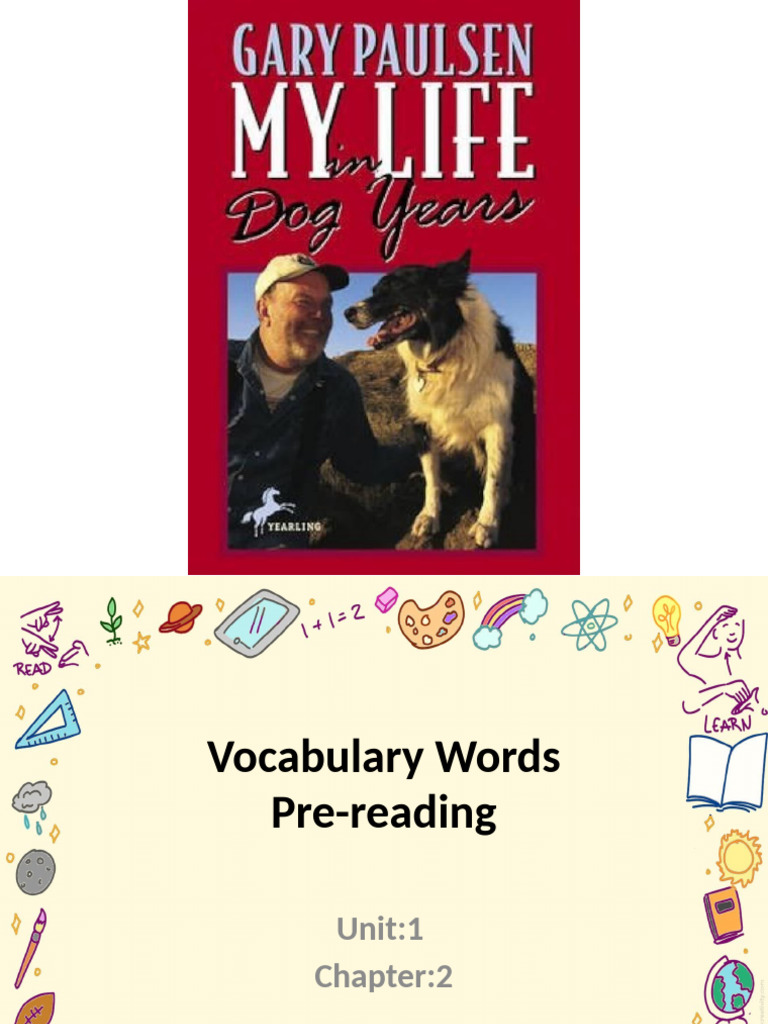 Vocabulary - My Life in Dog Years | PDF