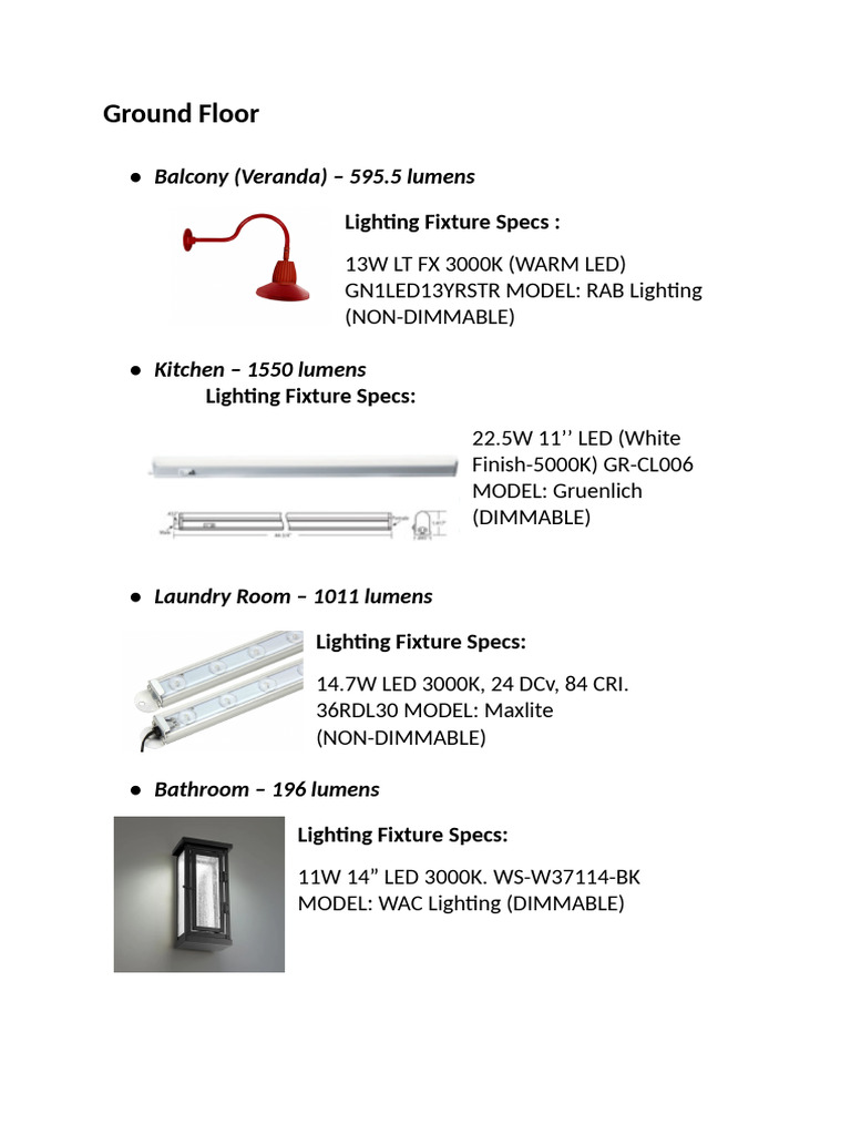 Eu1 - Lumens and Lighting 3 | PDF | Lighting | Home