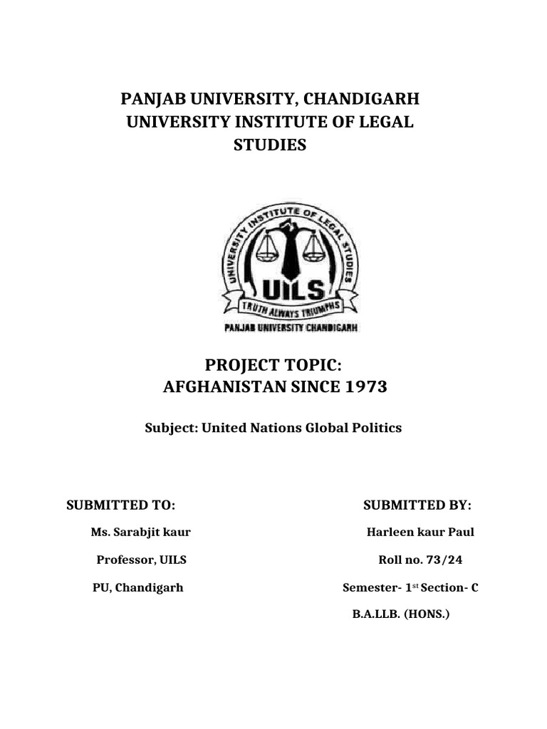 AFGHANISTAN | PDF | People's Democratic Party Of Afghanistan ...