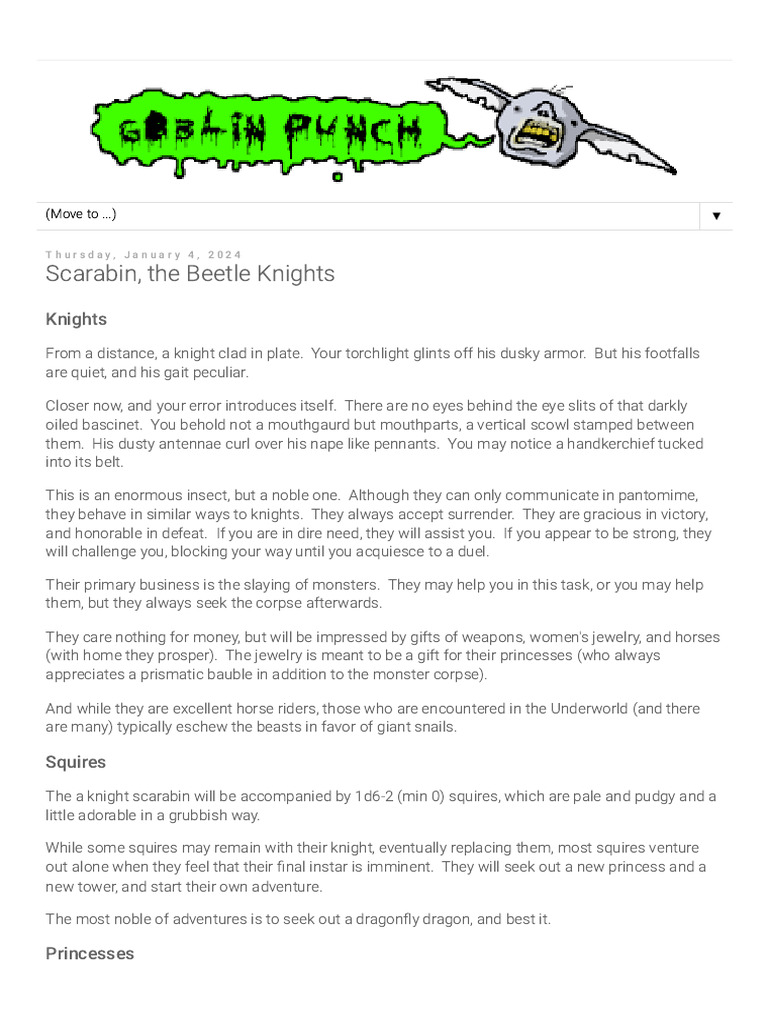 Scarabin Knights and Their Lore | PDF | Young Adult