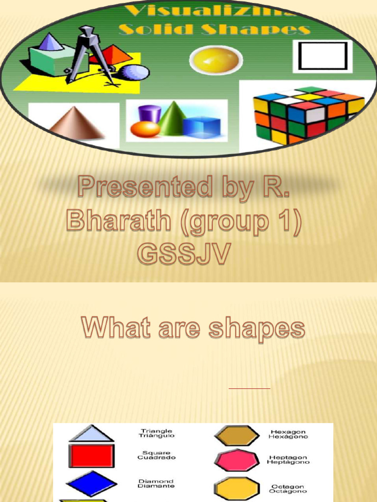 2 - PPT On Visualising Solid Shapes | PDF | Shape | Classical Geometry