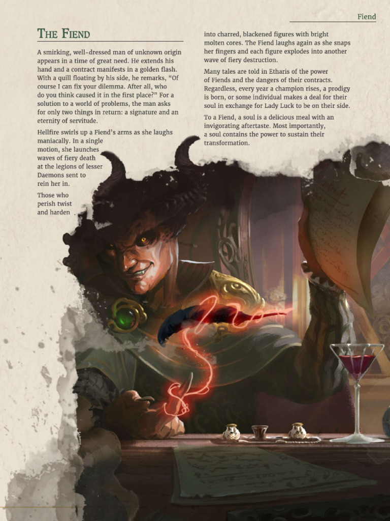 DND Feindish Feild Guide | PDF