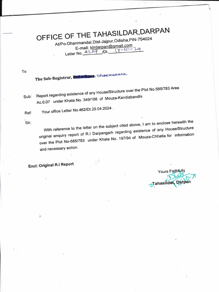 Office THE: Tahasildar'Darpan | PDF