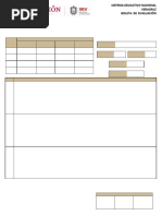 Formato Boletas 1° A 6° 2024-2025 | PDF | Educación primaria | Escuelas