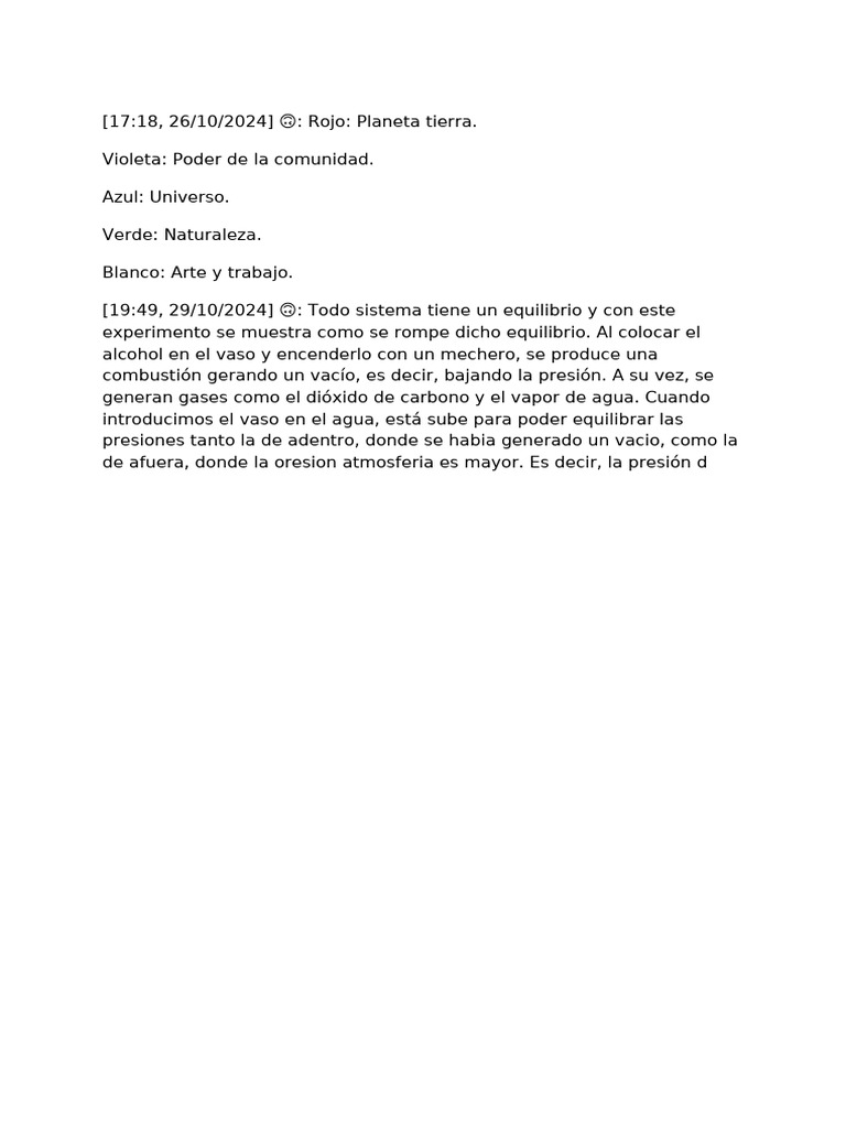 Experimento de equilibrio de presiones | PDF | Religión y espiritualidad