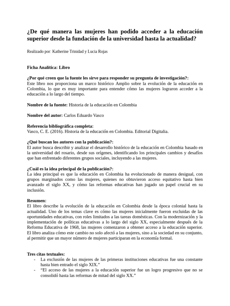 Catedra 2 Corte | PDF | Colombia | Género