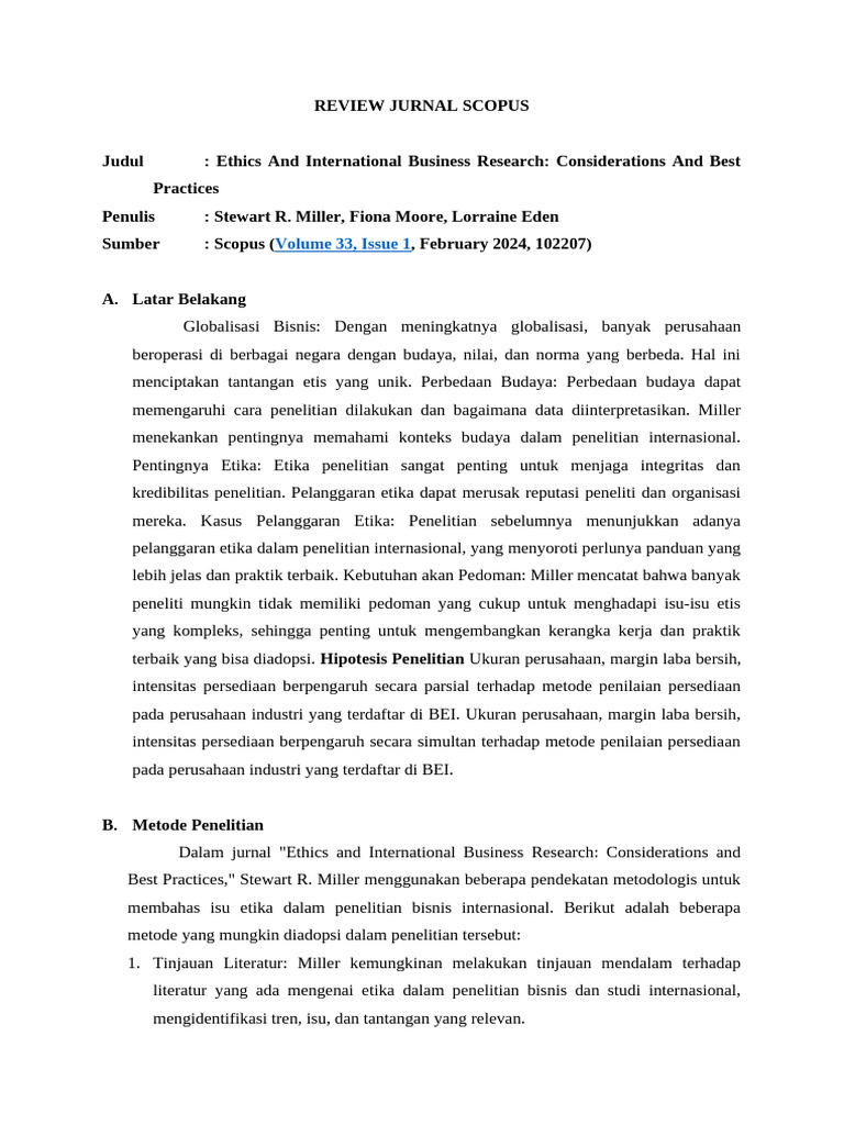 Review Jurnal 2 - Scopus | PDF