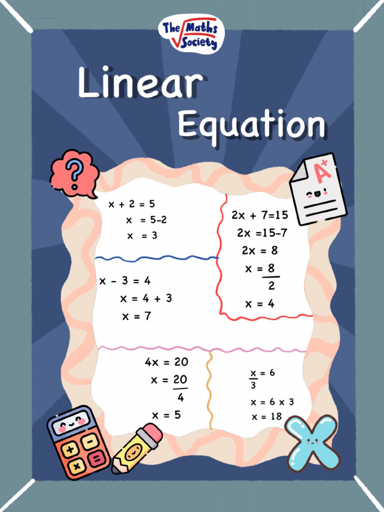 Chapter 6.2-Linear Equation | PDF