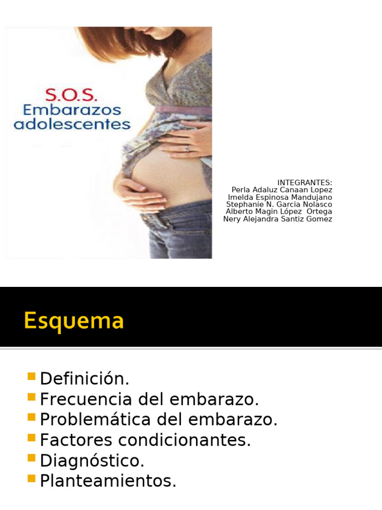 EMBARAZO | PDF | El embarazo | Adolescencia