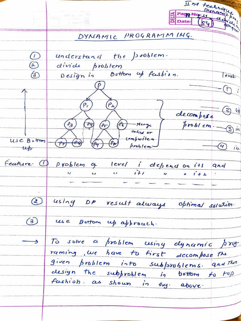 DAA-Dynami Programming LCS | PDF