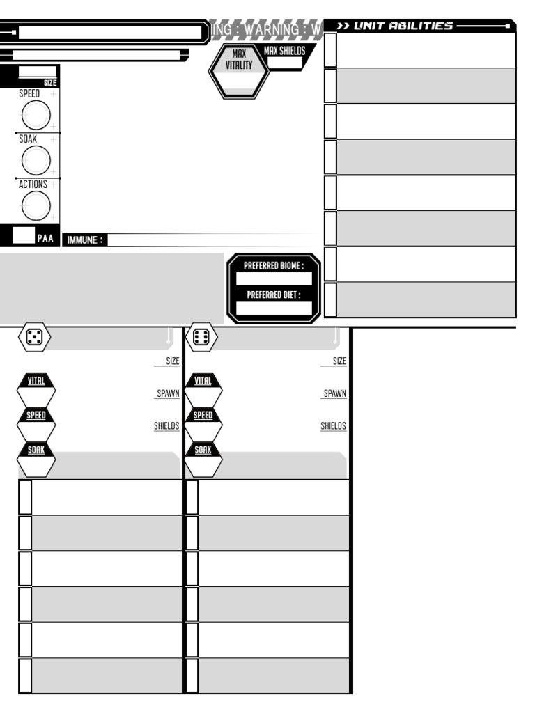 Empty Boss Sheet | PDF