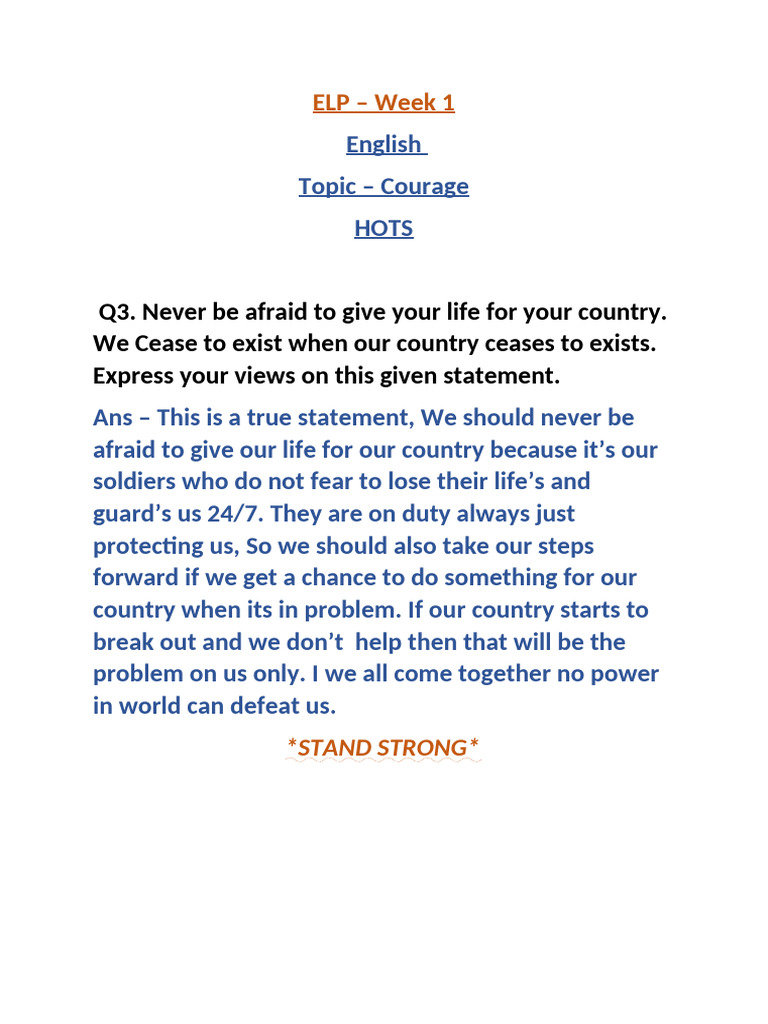 Elp English Hots | PDF | Self-Improvement | Lifestyle