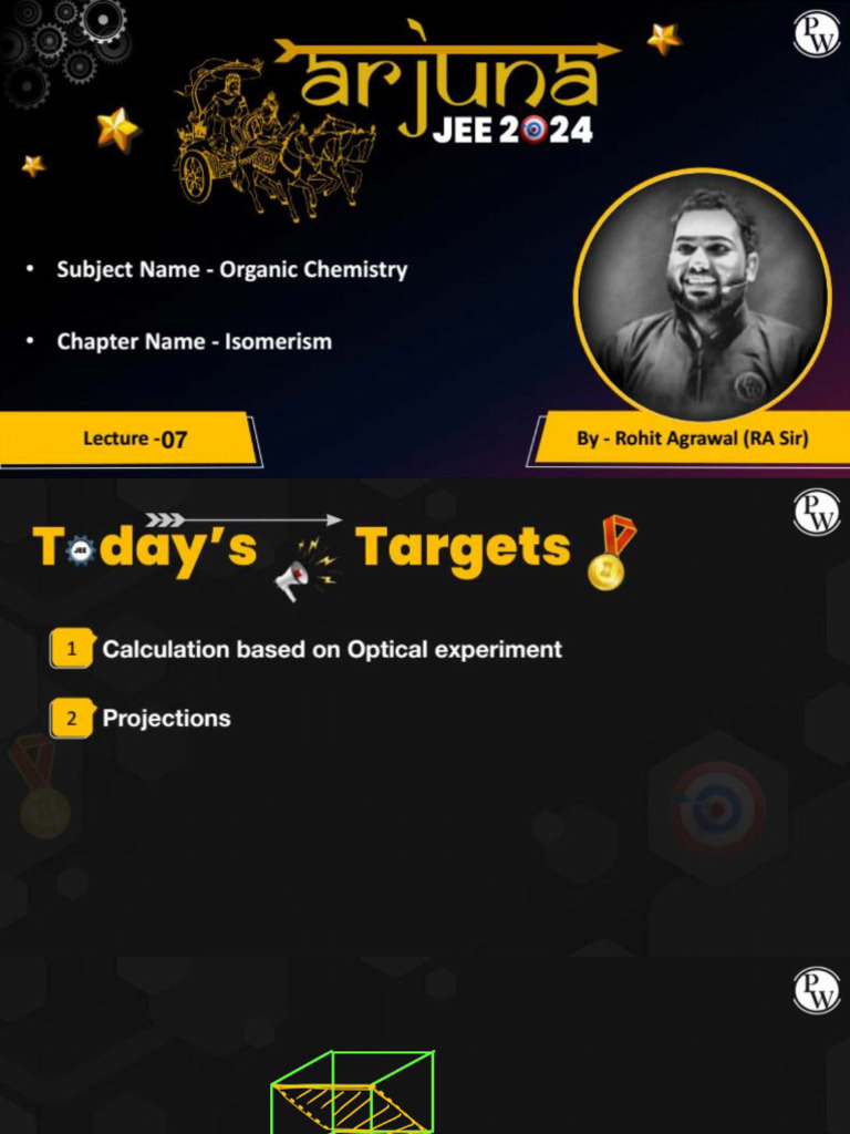 Isomerism 07 _ Class Notes __ Arjuna JEE 2024 | PDF Isomerism 07 _ Class Notes __ Arjuna JEE 2024 | PDF