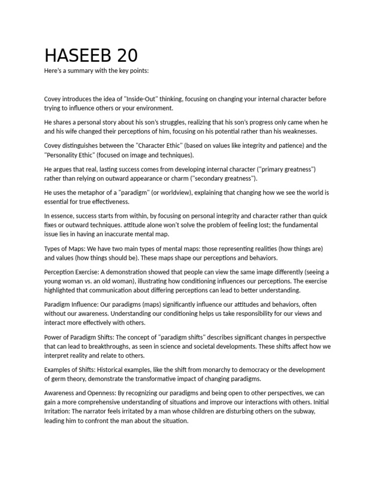 HASEEB 20 | PDF | Perception | Attitude (Psychology)