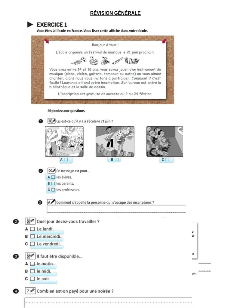 Fren 101 Révision Générale | PDF