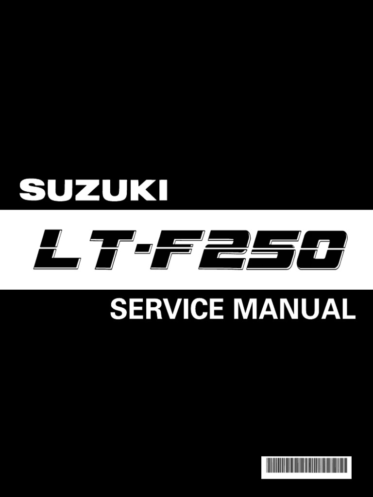 1992 Suzuki Quad Runner 250 LT-F250N | PDF