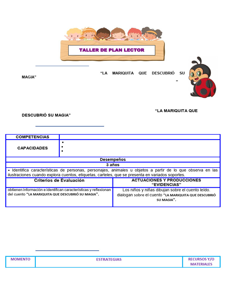 Plan Lector | PDF | Libros para adolescentes