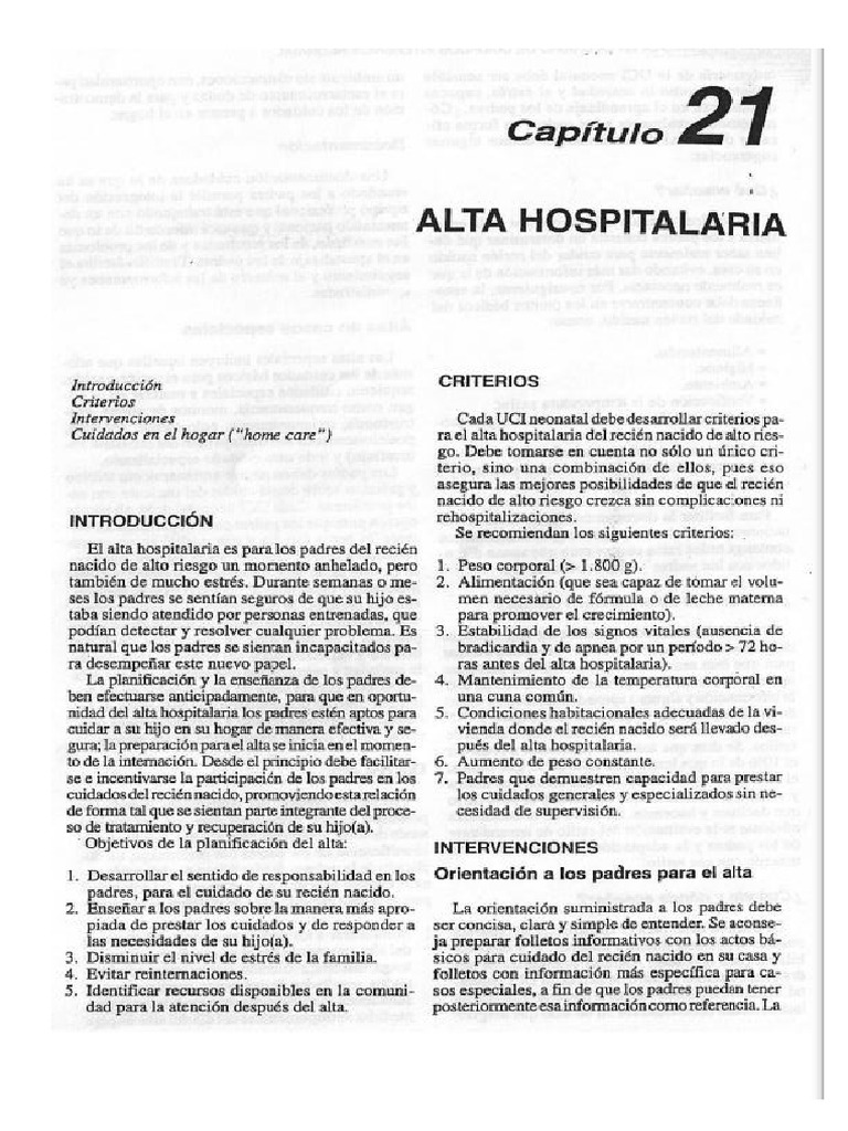 Alta Hospitalaria 127955625512 | PDF
