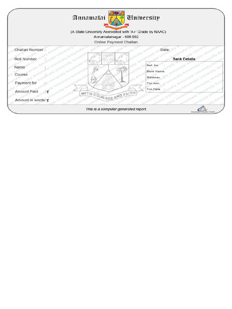 Adam Fees Payment | PDF