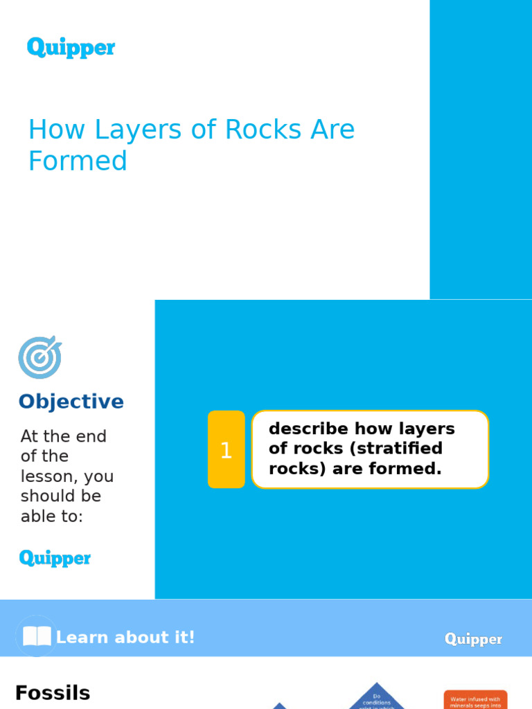 2Q - Week 6 Layers of Rock, Dating and Geologic Time Scale | PDF ...