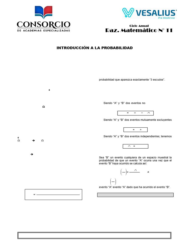 2C - Sem 11 - Raz. Matematico - PR | PDF | Teoría de probabilidad ...