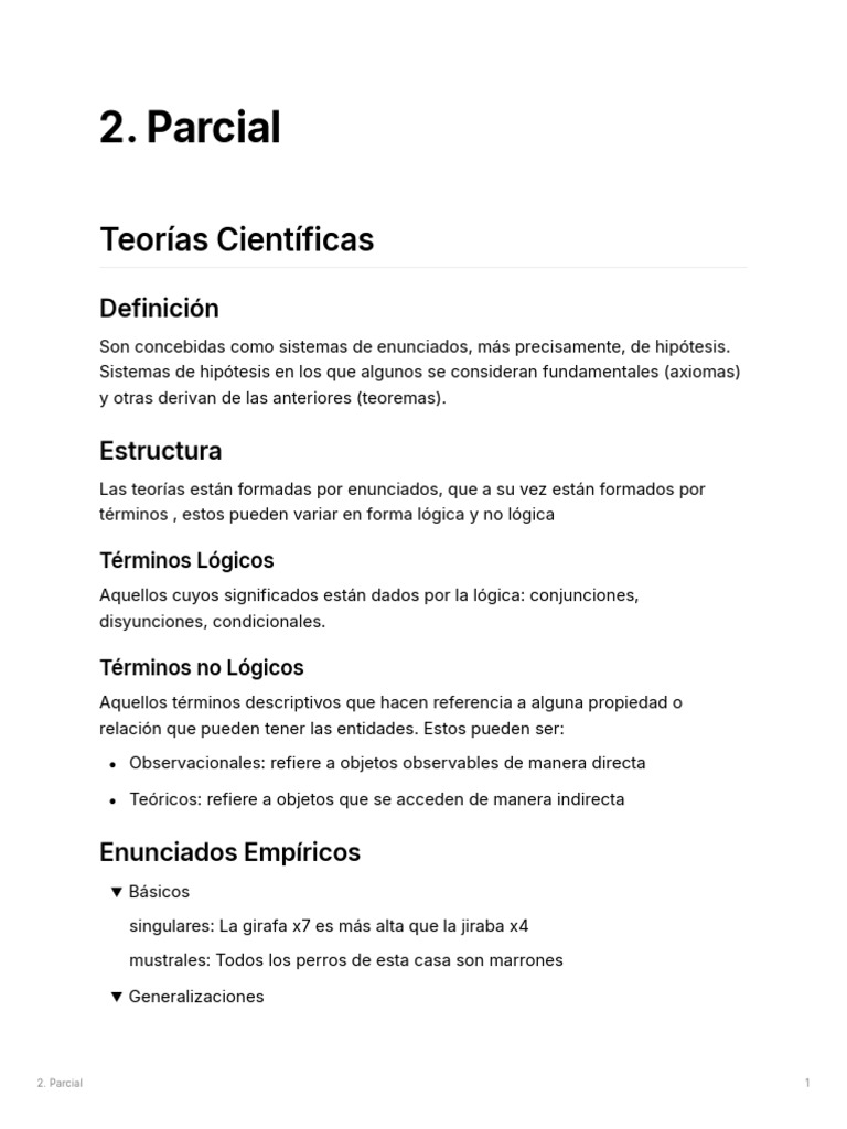 Resumen 2 Parcial IPC 2024 | PDF | Hipótesis | Paradigma