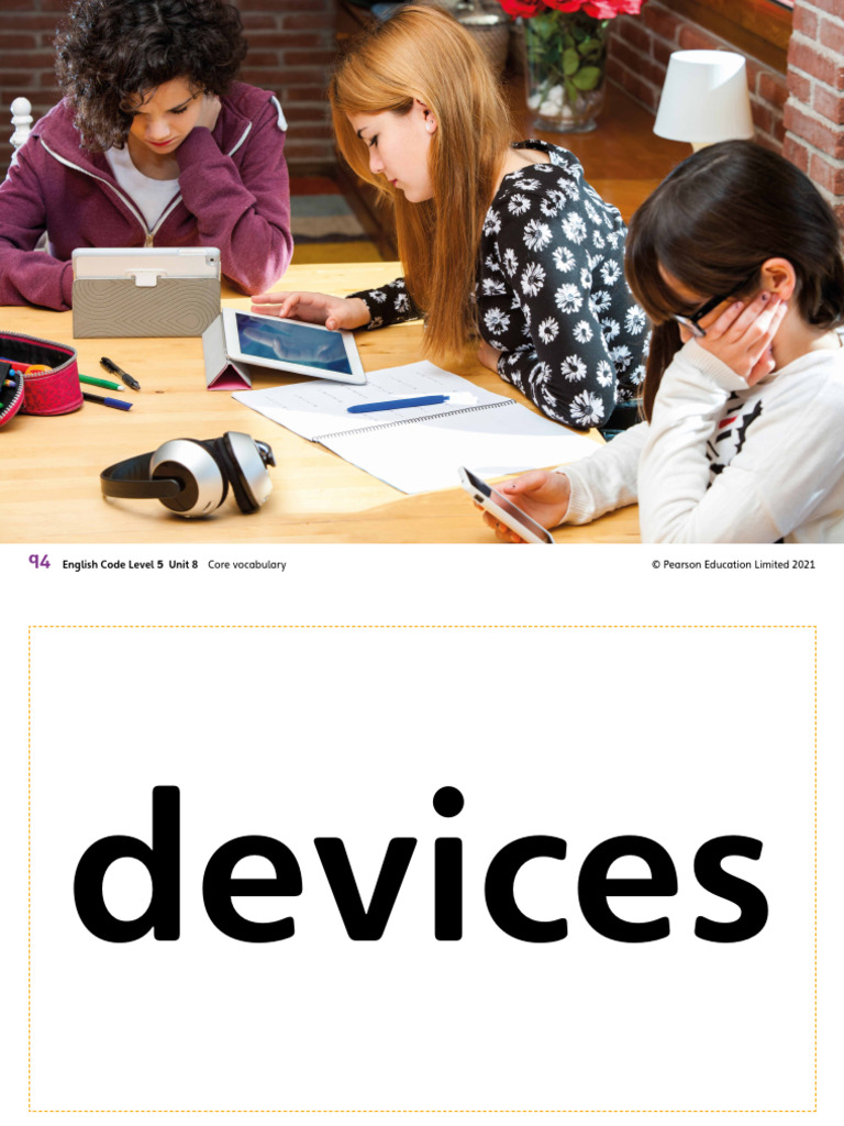 English Code AmE L5 Picture Cards Vocabulary U8 | PDF