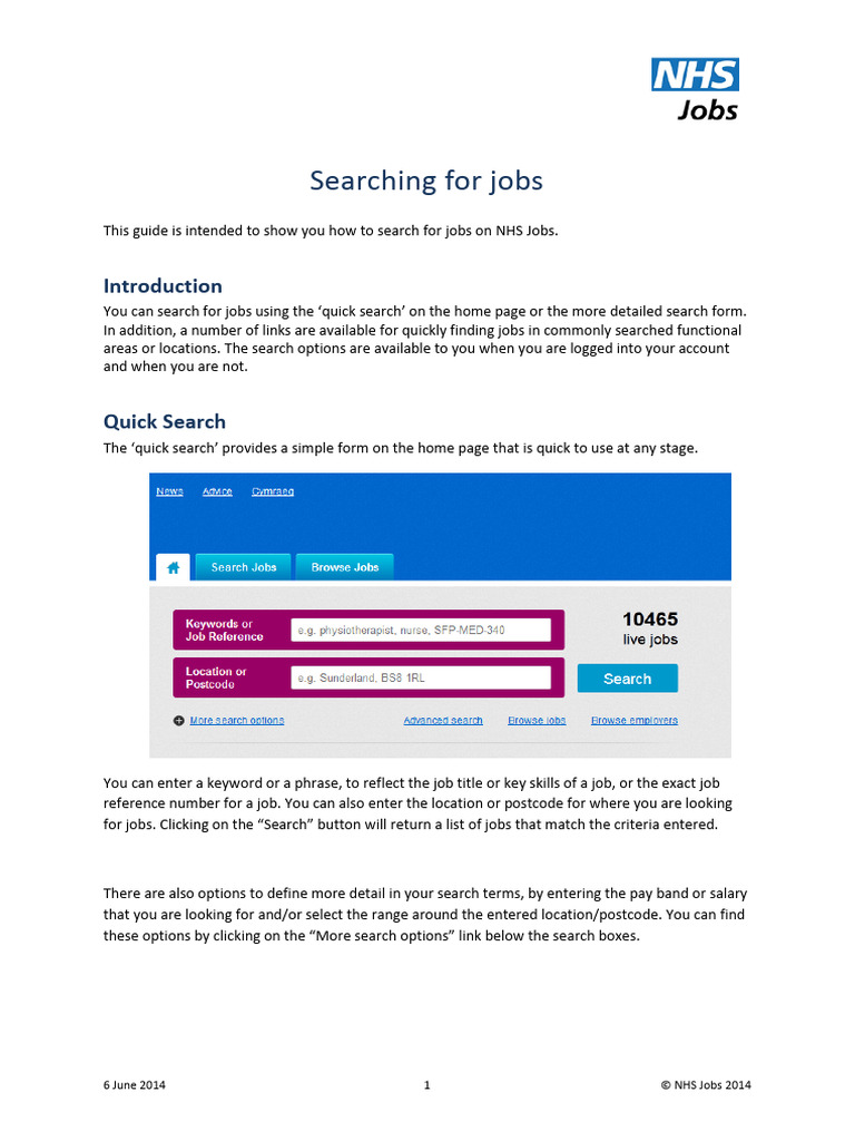 Searching For Jobs | PDF | Employment