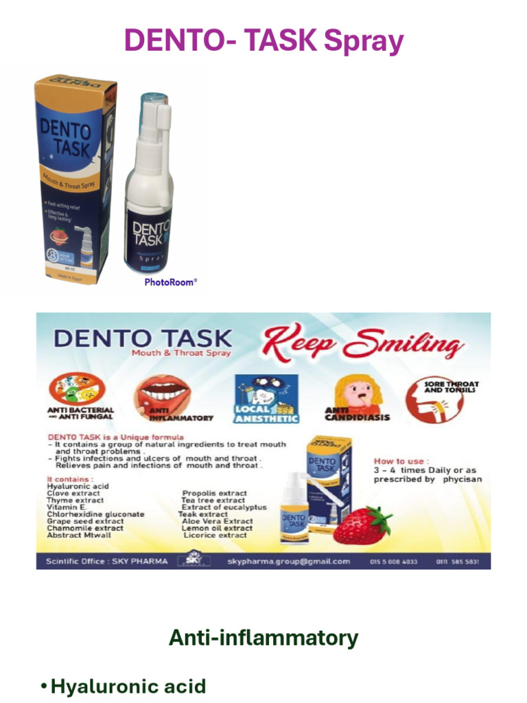 Dento Task Medical and M | PDF | Cooking, Food & Wine | Wellness