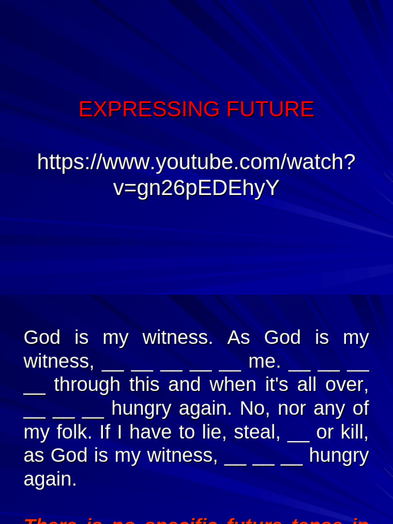 Expressing Future | PDF | Language Families | Linguistic Typology