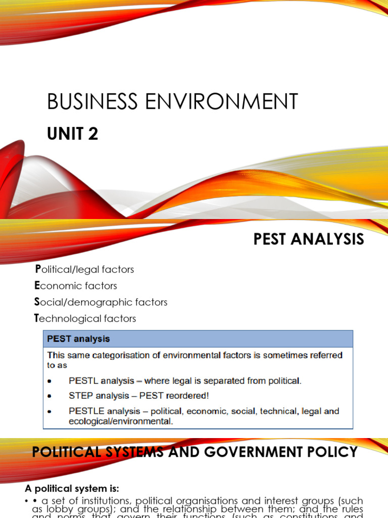 Unit 2-Business Environment | PDF | Inflation | Deficit Spending