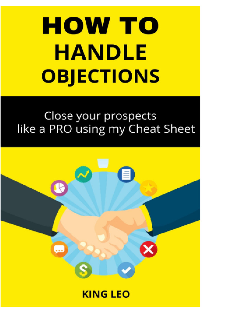 How To Handle Objections - King Leo | PDF | Self-Improvement