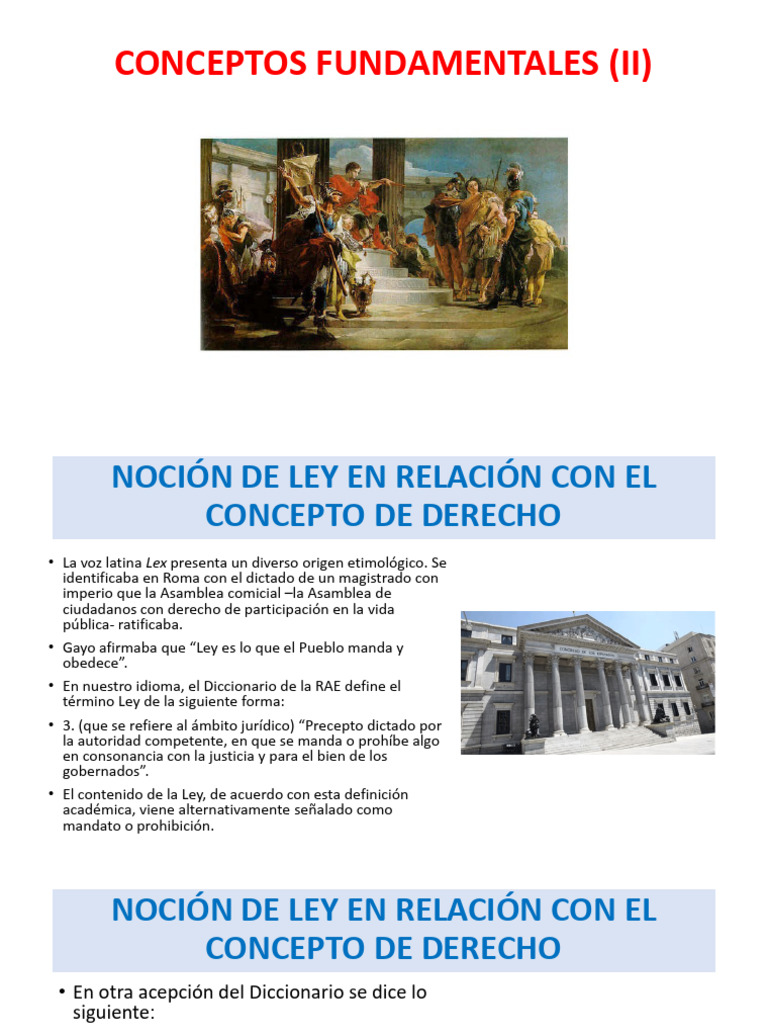 Conceptos Clave de Ley y Derecho | PDF | Estatuto | Constitución
