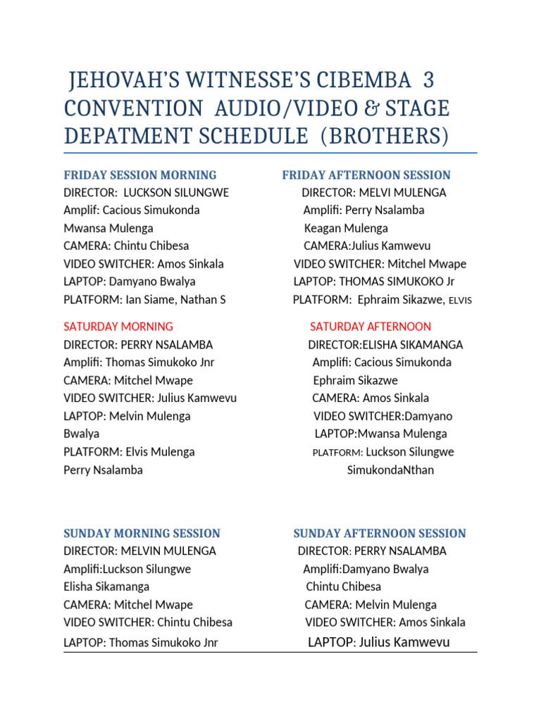 Convention Session Schedule-1 | PDF | Art