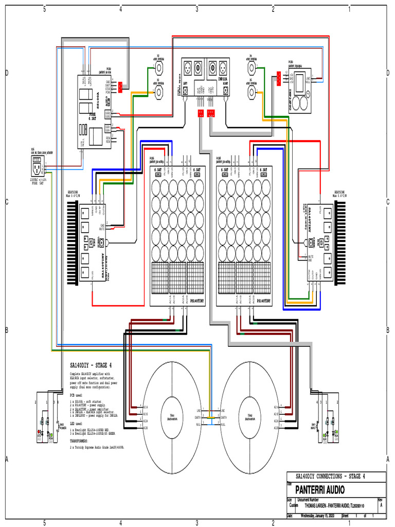 Sa140diy Stage4 | PDF | Audio Engineering | Audio Electronics